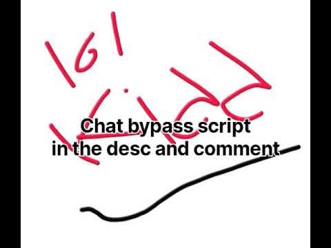 chat bypass script xd🤑🤑🤑🤑🤓 - YouTube