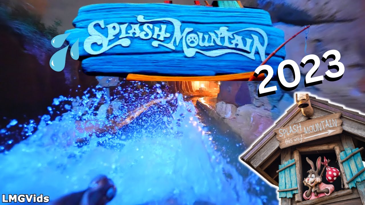 [2023] Splash Mountain - NIGHTTIME POV - 4K 60FPS | Magic Kingdom, WDW ...