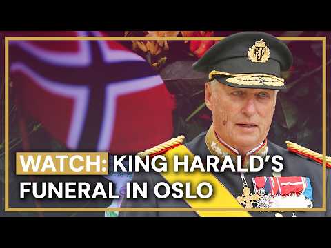 WATCH: King Harald V’s Funeral in Oslo | Norway Pays Its Final Respects