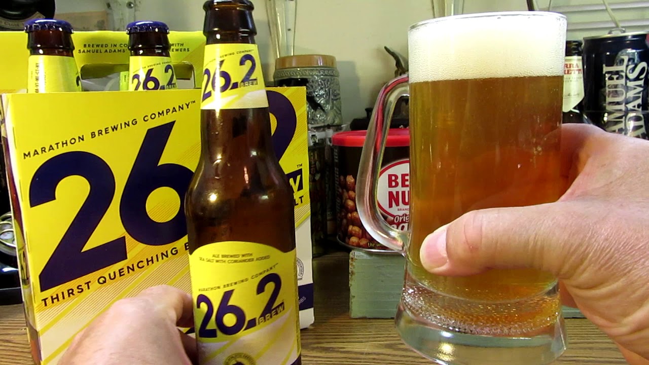 MARATHON BREWERY 26 2 LAGER RONS BEER REVIEWS & TOOLS # 501 - YouTube