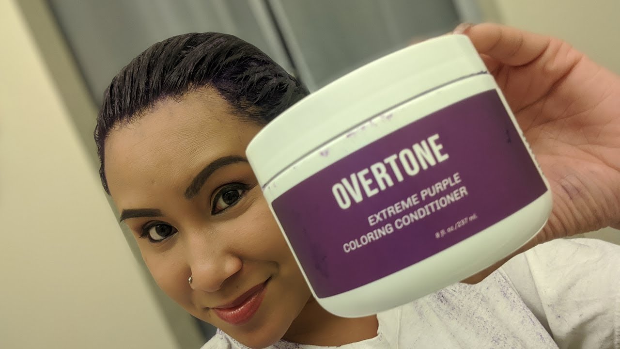 oVertone Extreme Purple Review! Magical Hair :) - YouTube