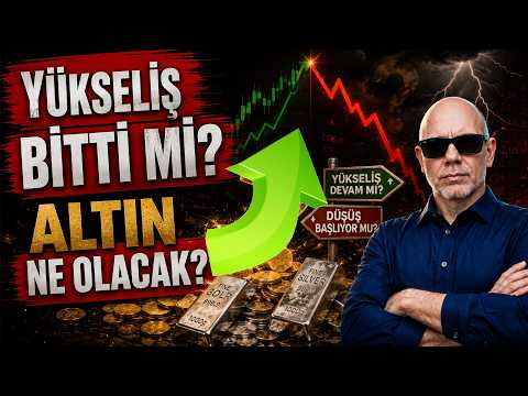 Yükseliş Bitti Mİ? Altın Gümüş Ne Olacak? Borsa