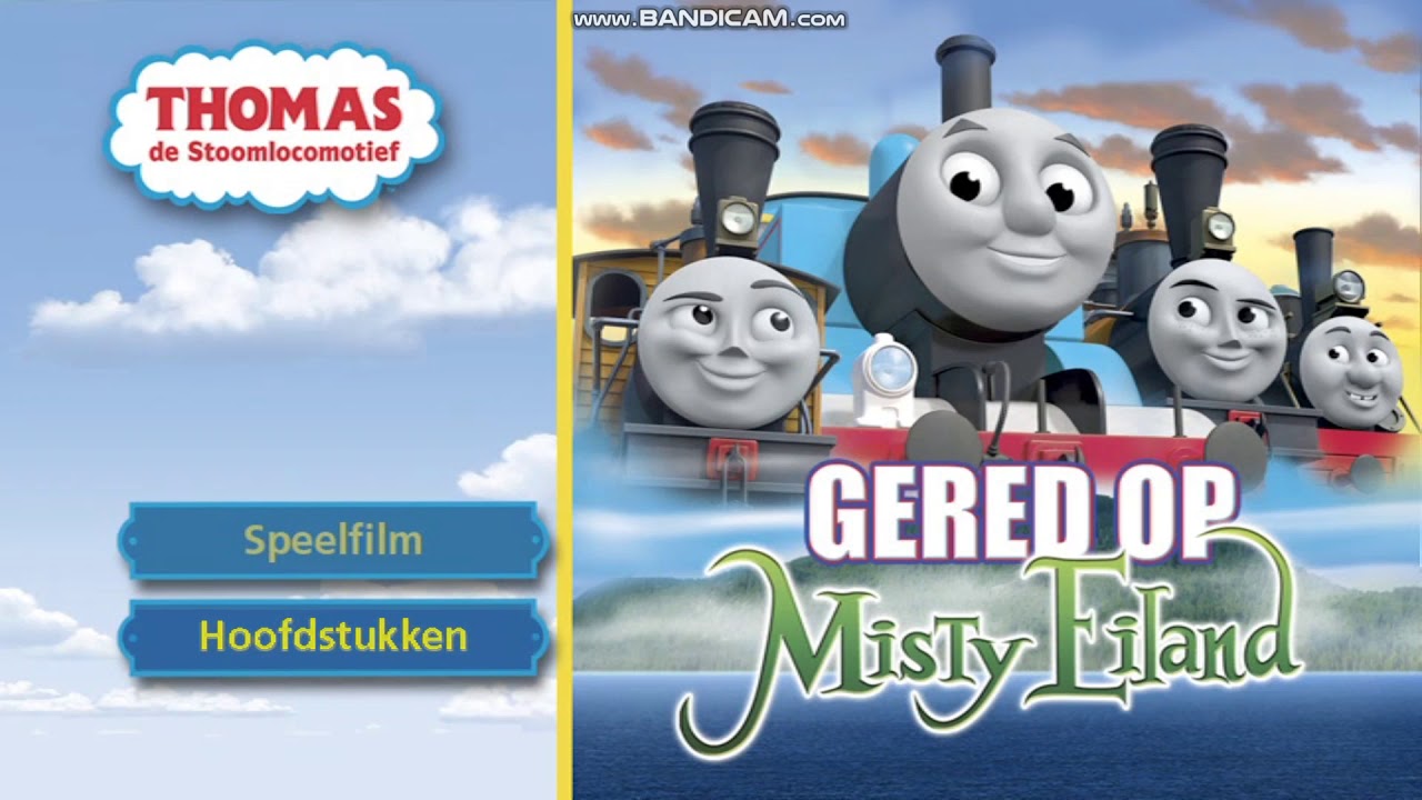 Thomas & Friends: Misty Island Rescue - Dutch DVD Menu - (HD) - YouTube