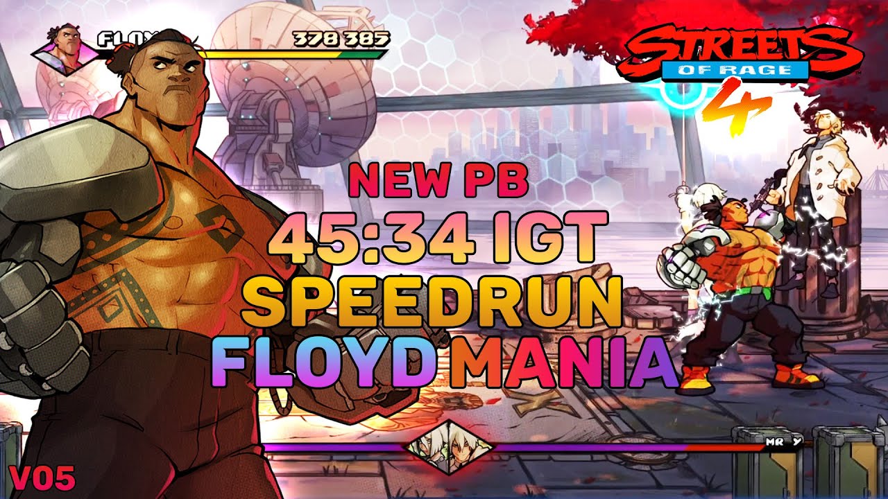 [V05-Old Patch] SoR4 Speedrun - Floyd Arcade Mania [ 45:34 IGT ] - YouTube