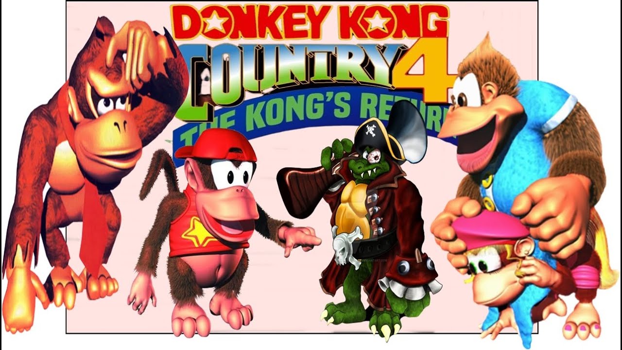 Donkey Kong Country 4 The Kong's Return VERSÃO BETA - YouTube