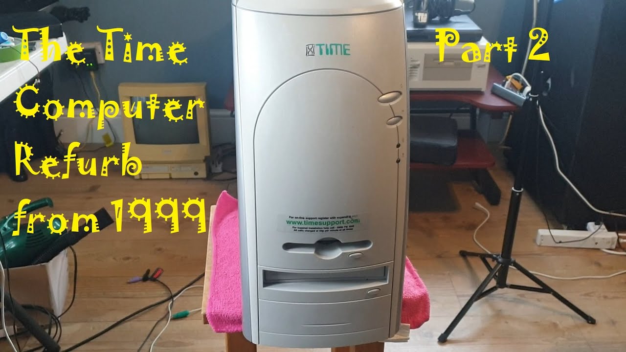 The 'Time' computer full refurb from 1999 part 2 - YouTube