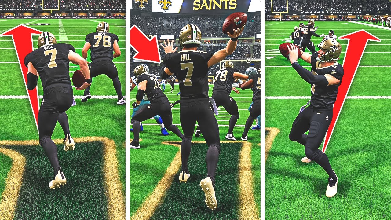 Scoring a 99 Yard Rushing, Passing & Receiving Touchdown With Taysom ...