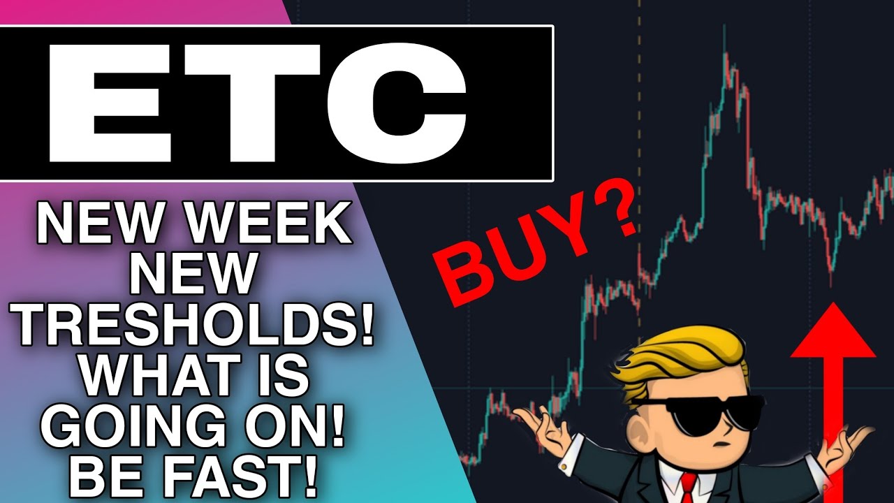 🔥ETC CRYPTO ETHEREUM CLASSIC UPDATE! ETC ANALYSIS AND PREDICTIONS! MAKE ...