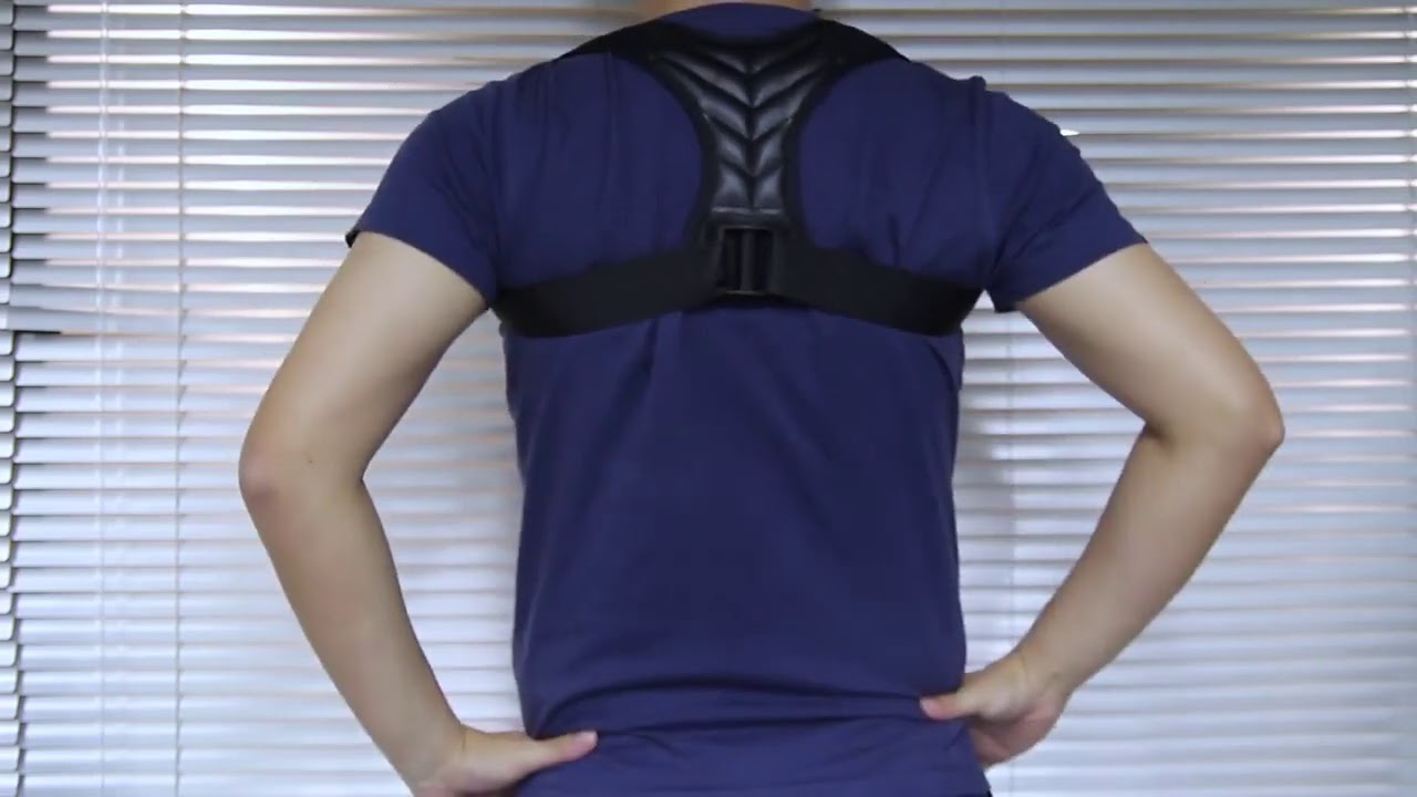 Posture Fixer Back Brace - YouTube
