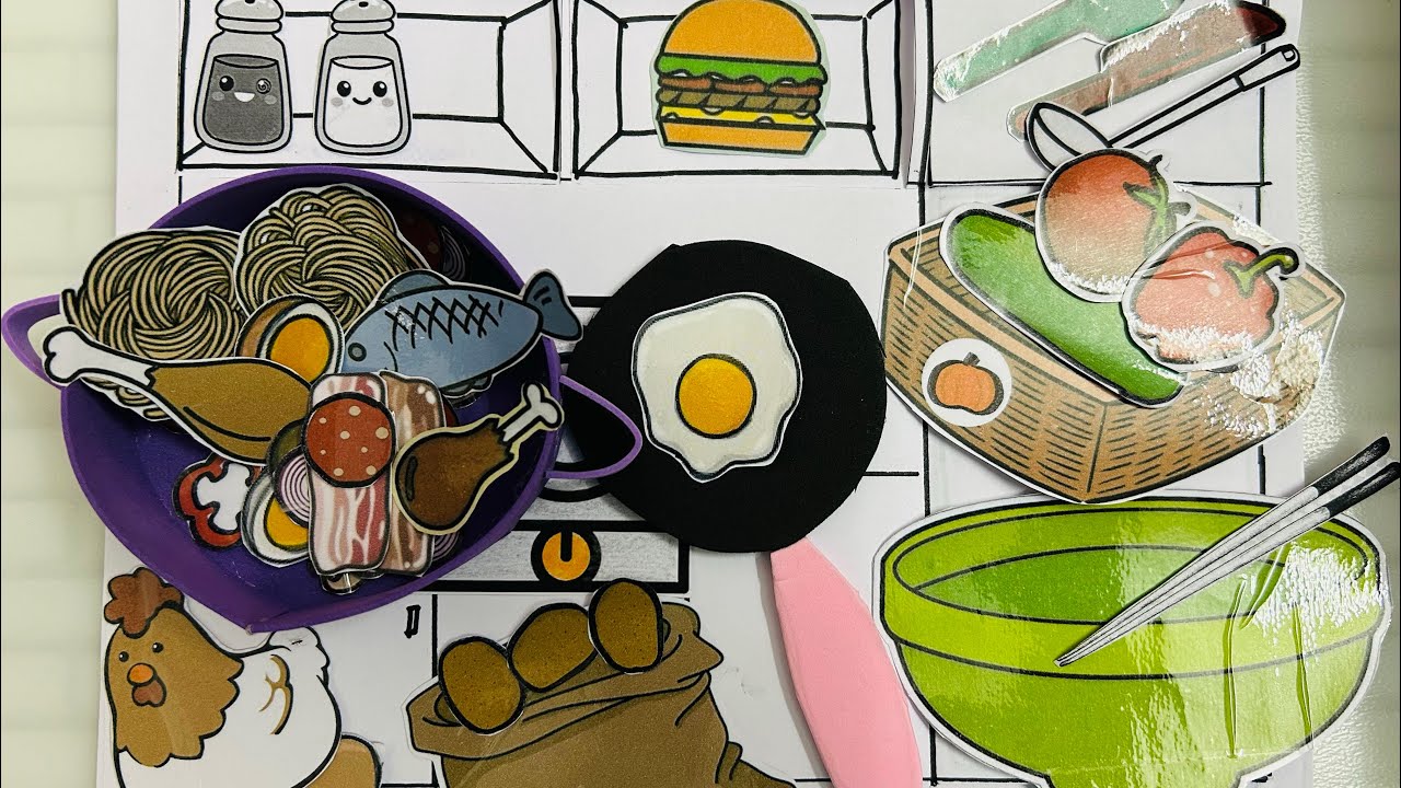 paper diy || cooking soup paper diy || diy paper - YouTube