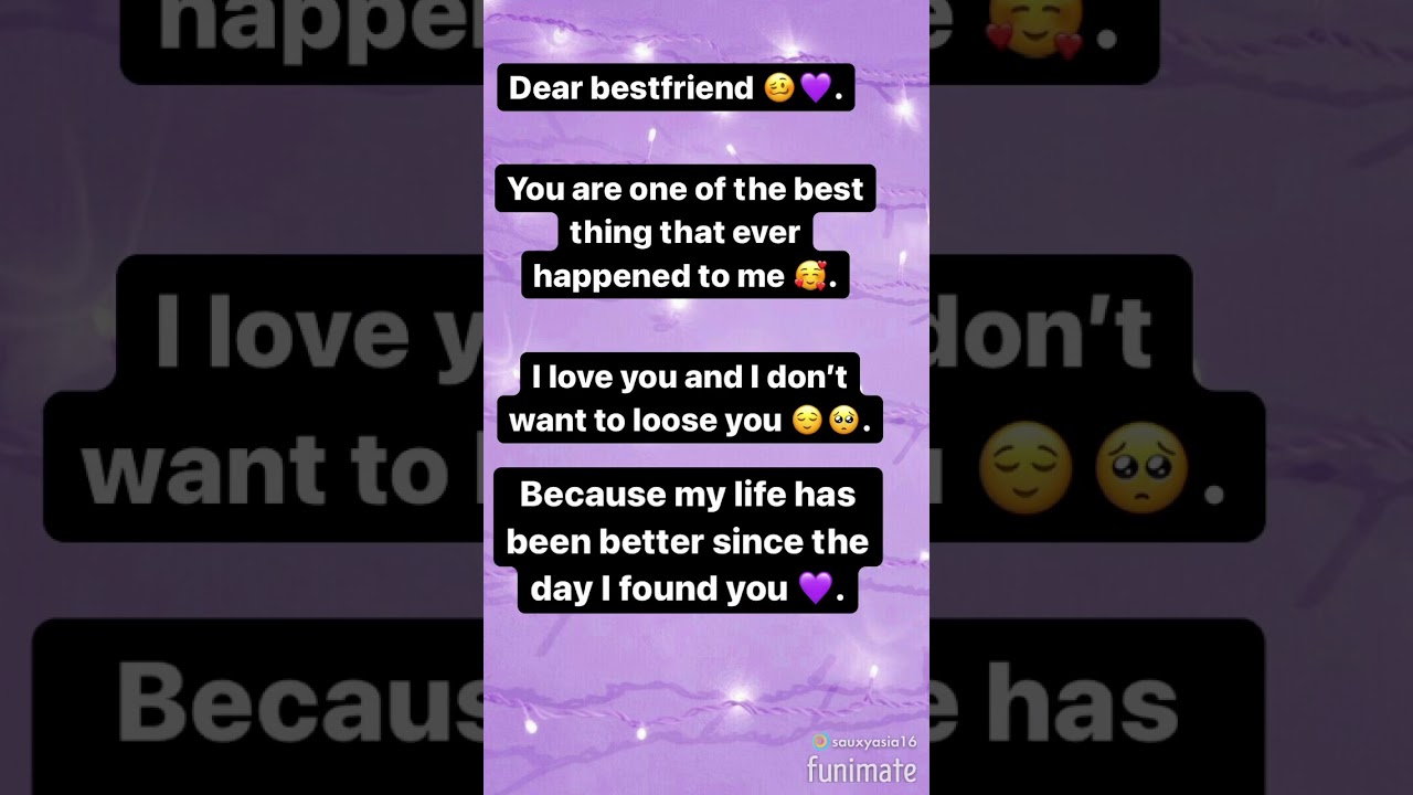 Bestfriend edit 🥺💍//funimate edit - YouTube