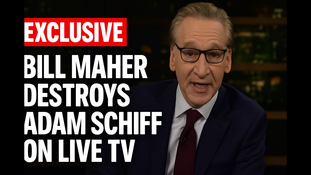 "Bill Maher Jokes About Adam Schiff on Live TV" - YouTube
