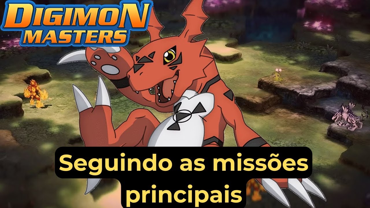Digimon masters online - upando o guilmon - YouTube
