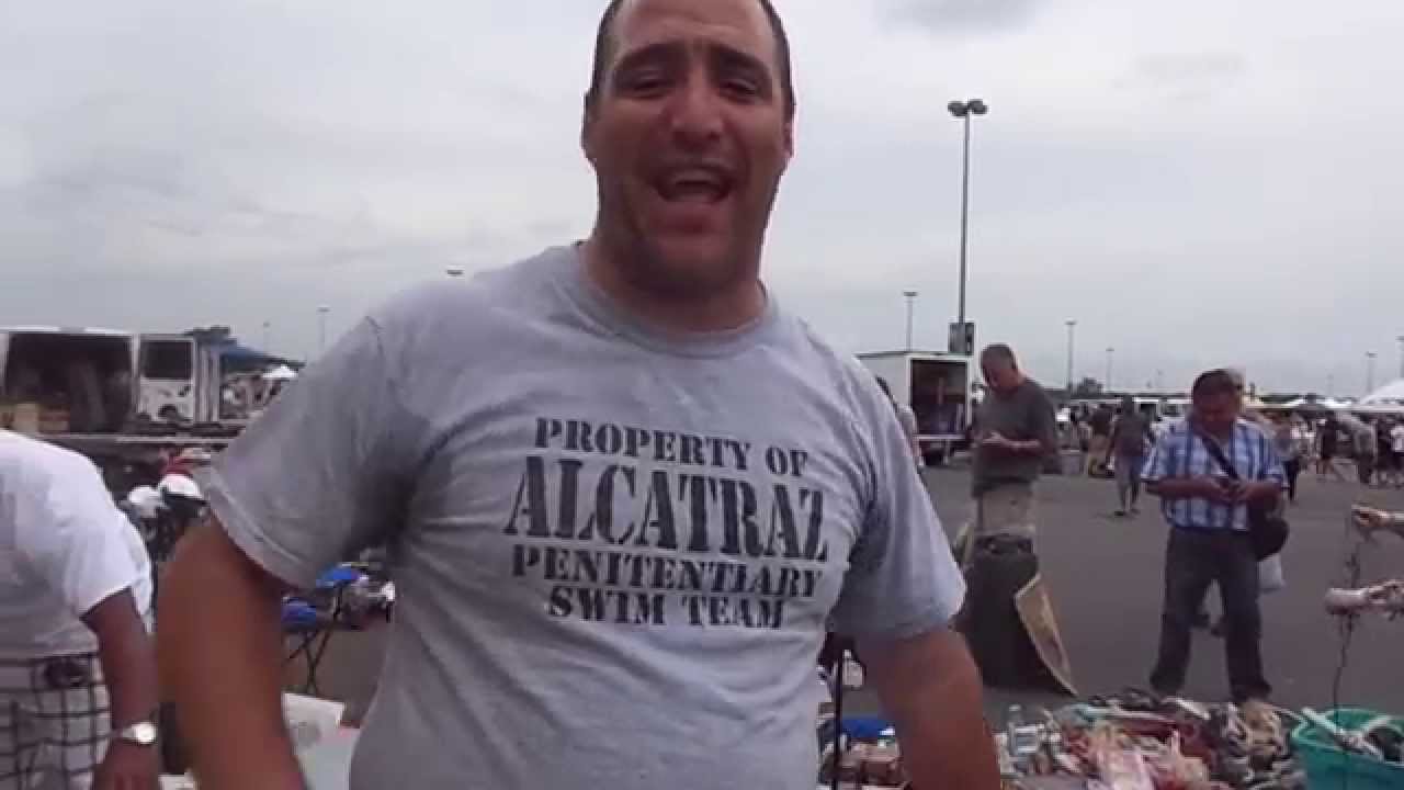 Steve the Gambler from Storage Pirates at the Meadowlands Stadium Flea ...