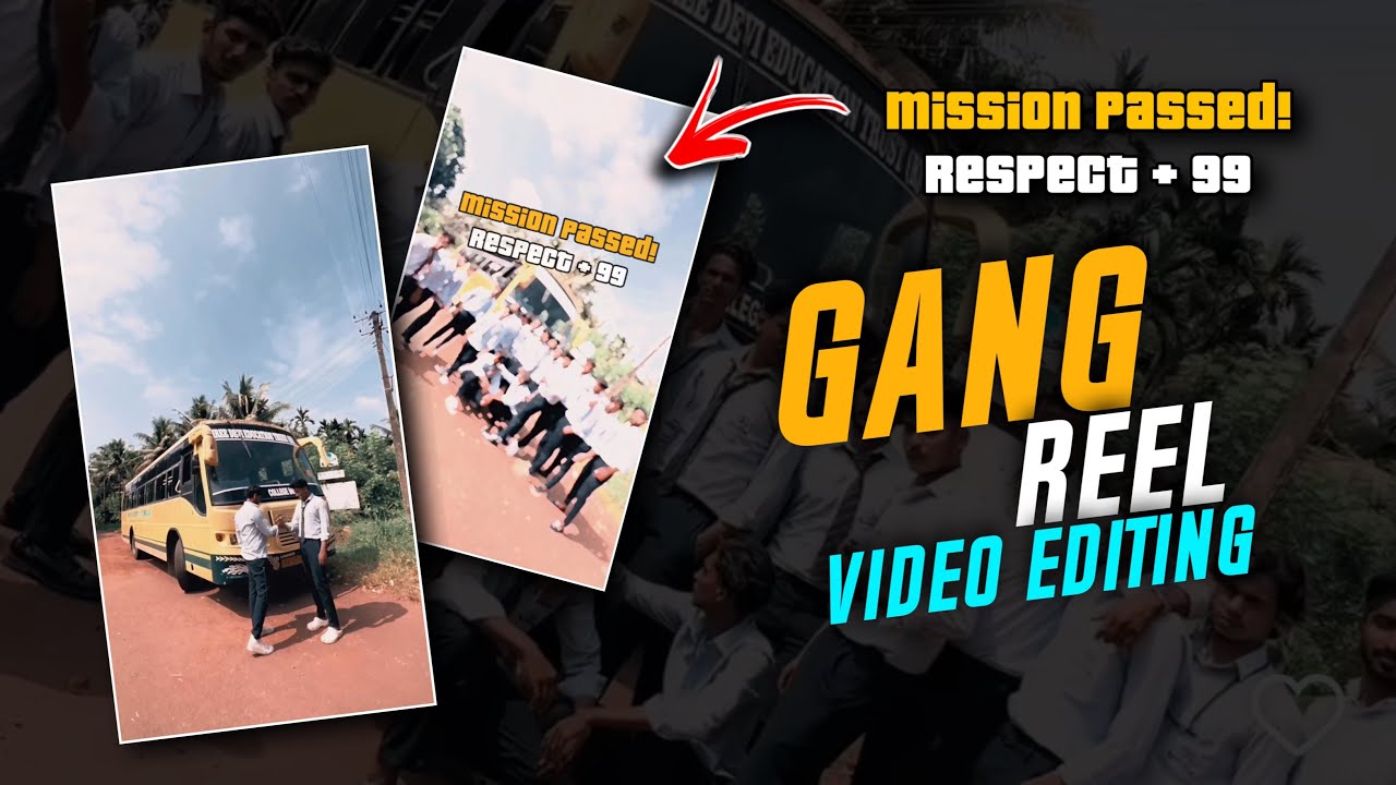 SCHOOL AND COLLEGE REELS VIDEOS TRENDING GANG VIDEO EDITING | INSTAGRAM ...