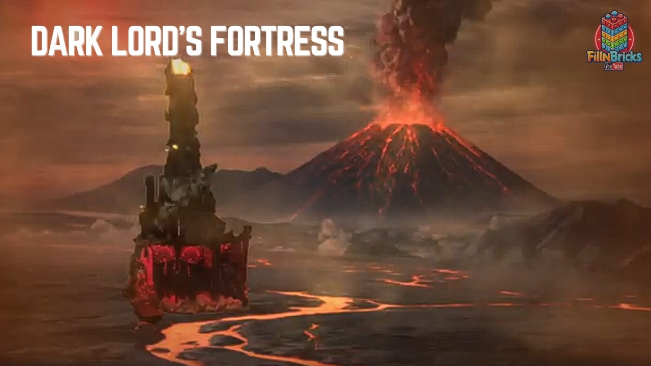 Dark Lord's Fortress Ambience 🌋 | Ominous Volcano Soundscape - YouTube