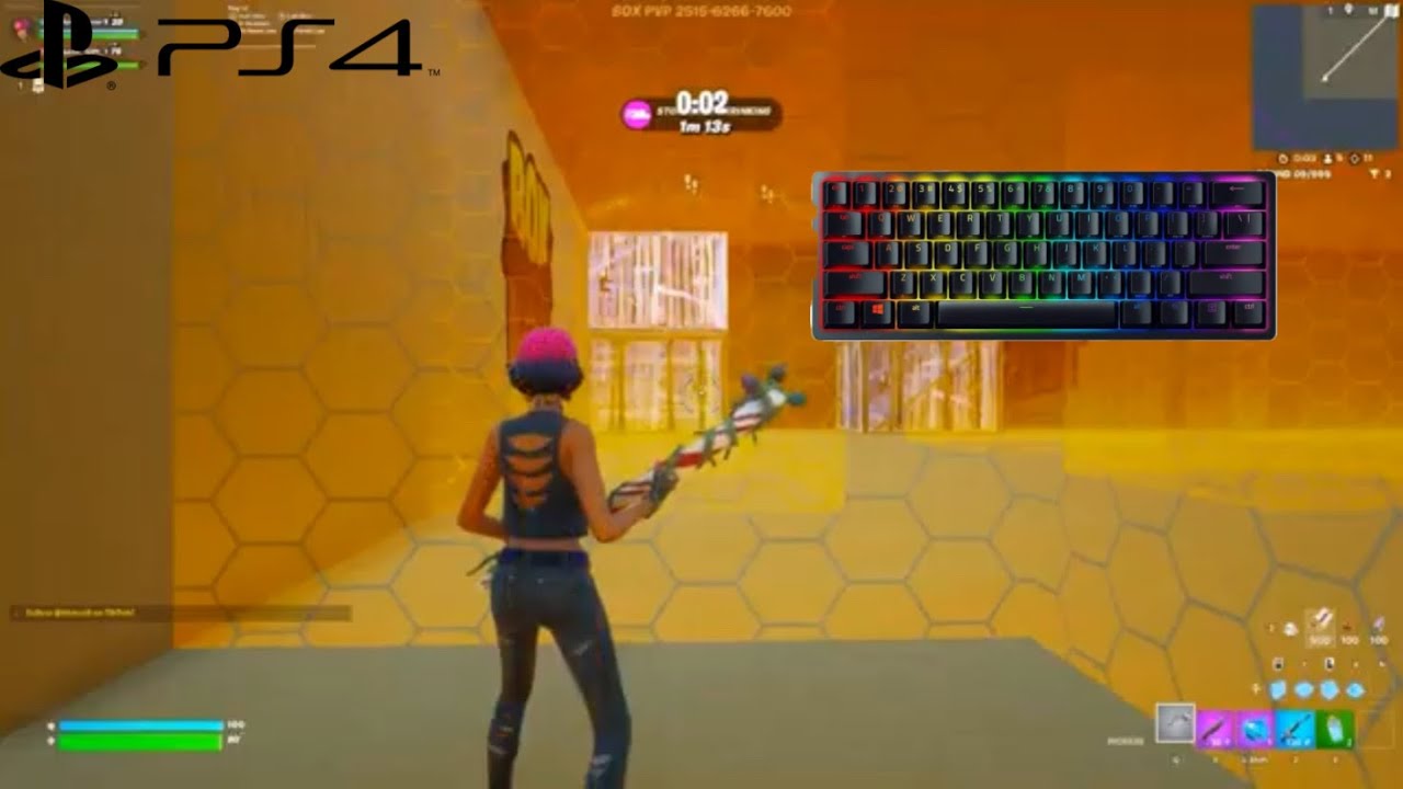 PS4 KBM Player Box PVP 📦 gameplay + Razer Huntsman Mini Keyboard [HD ...
