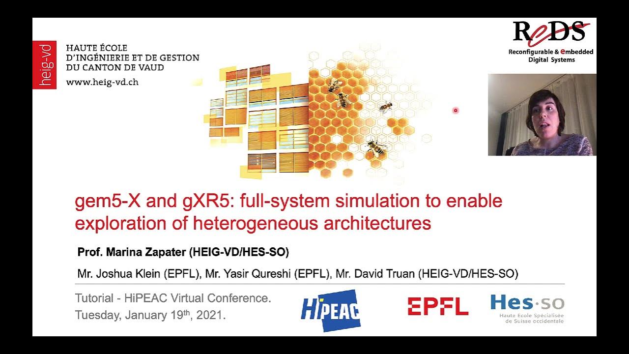 HiPEAC 2021 - gem5-X and gXR5: full-system simulation to explore heterogeneous architectures ...