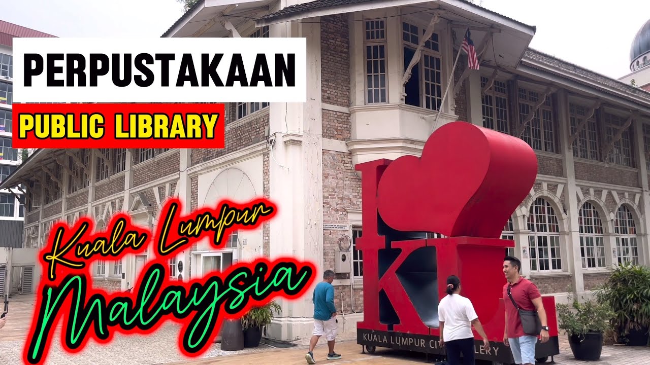 Public Library in Kuala Lumpur Malaysia | Perpustakaan - YouTube