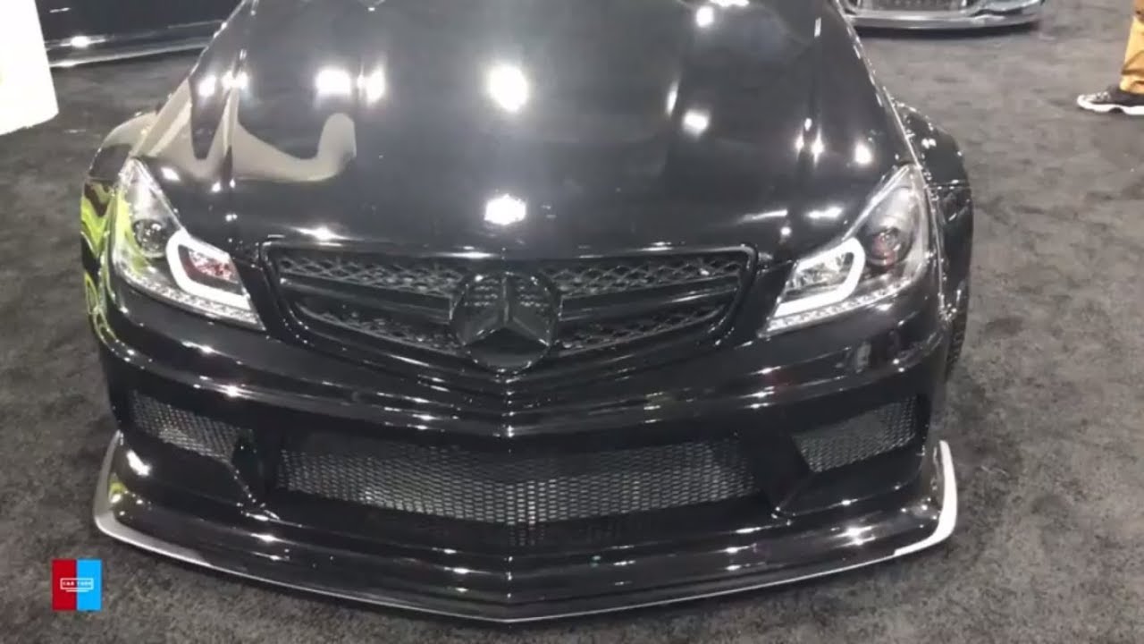 Amazing Custom Mercedes AMG C63 S Coupe Exterior Walkaround Auto Show ...