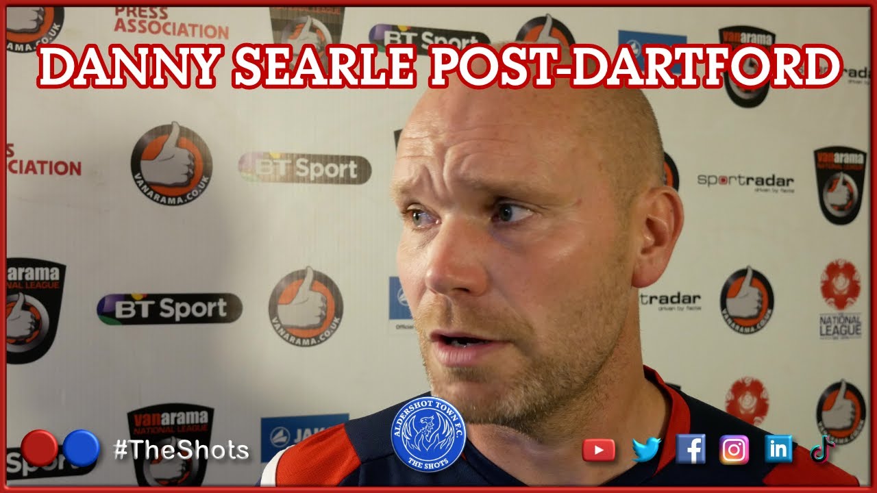 Danny Searle Post-Match: Dartford FC (Pre-Season Friendly) - YouTube
