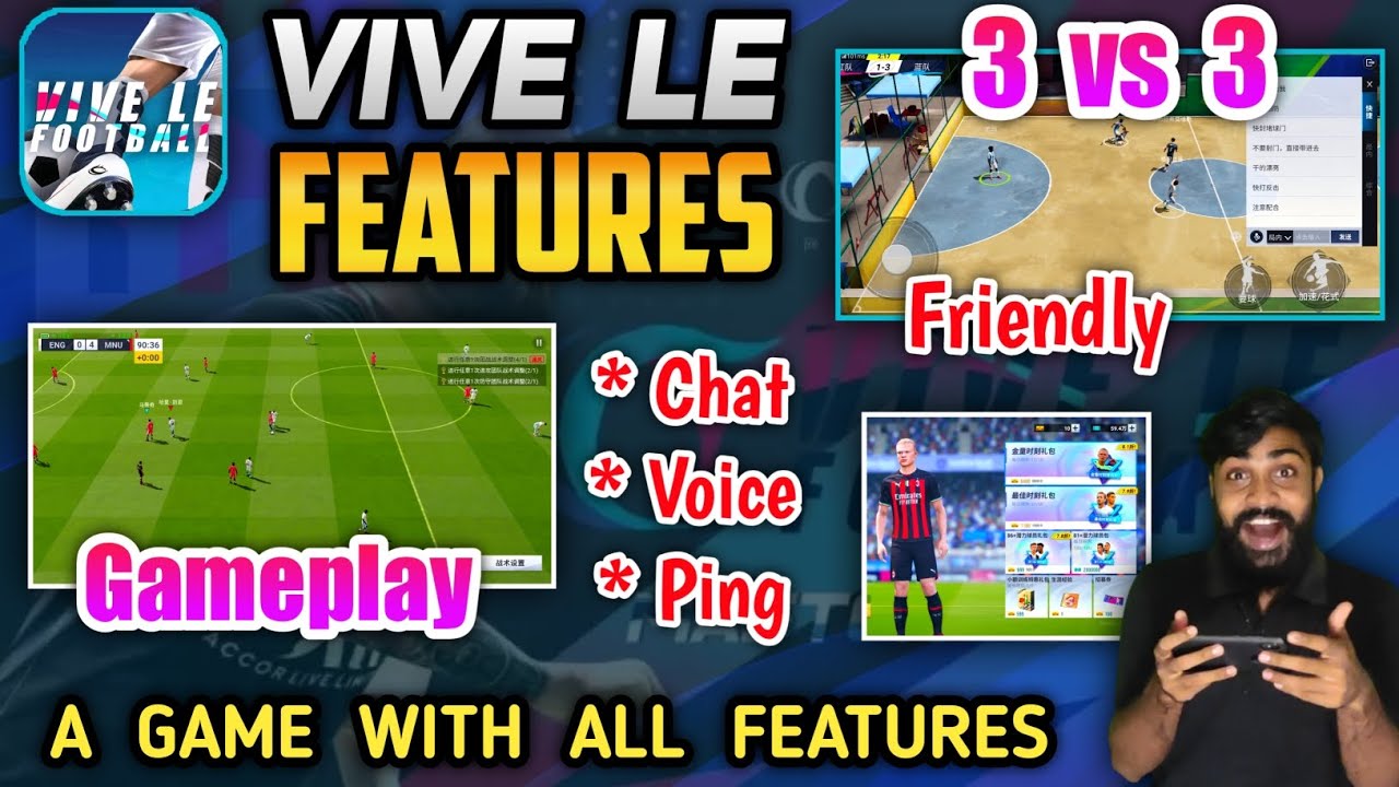 Vive Le Football - Features | 3v3 Friendly | Gameplay & New Animations ...