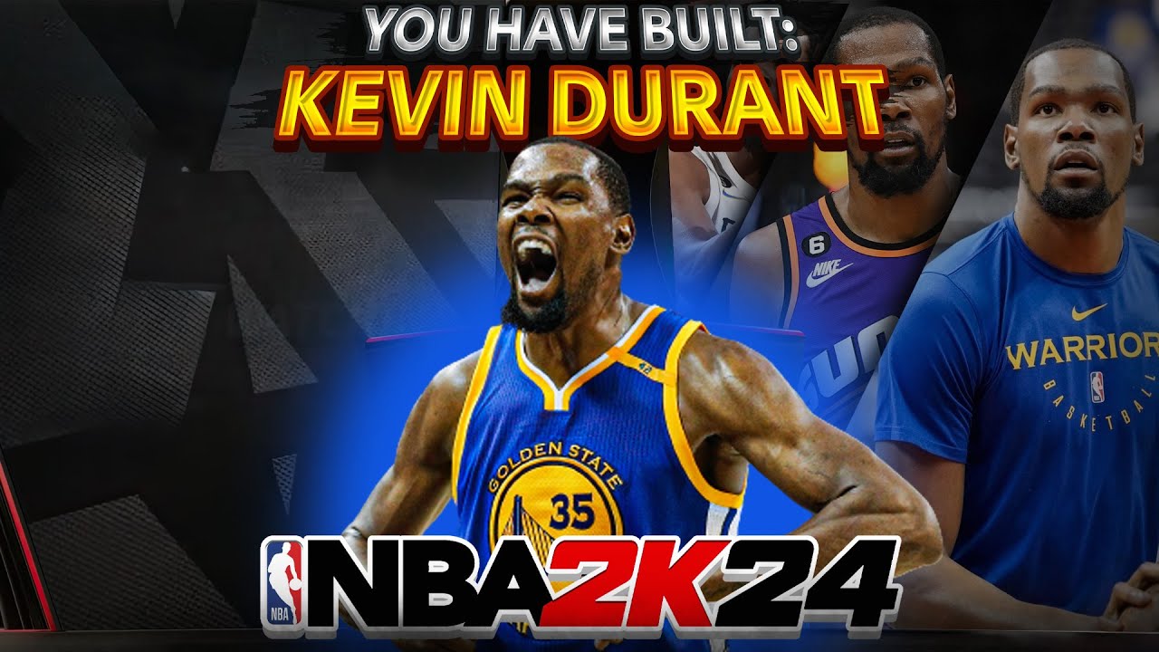 BEST KEVIN DURANT BUILD NBA 2K24! TALL DEMIGODS ARE BREAKING 2K24 ...