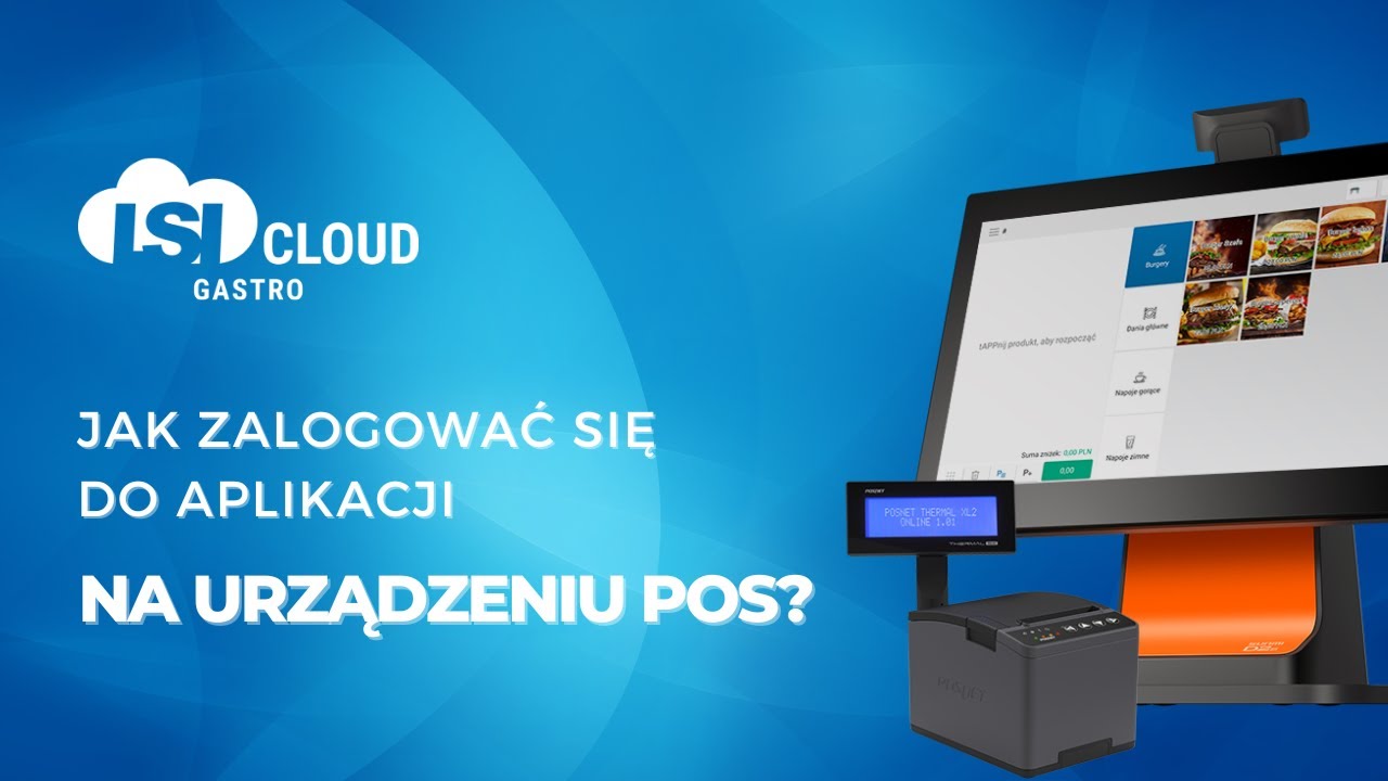 Logowanie do LSI Cloud Gastro na urządzeniu POS - YouTube