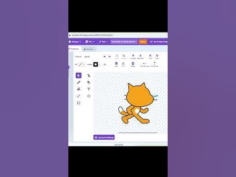 How to Create the Back Side of Scratch Cat #scratch #scratchtutorial #scratchprogramming #shorts ...