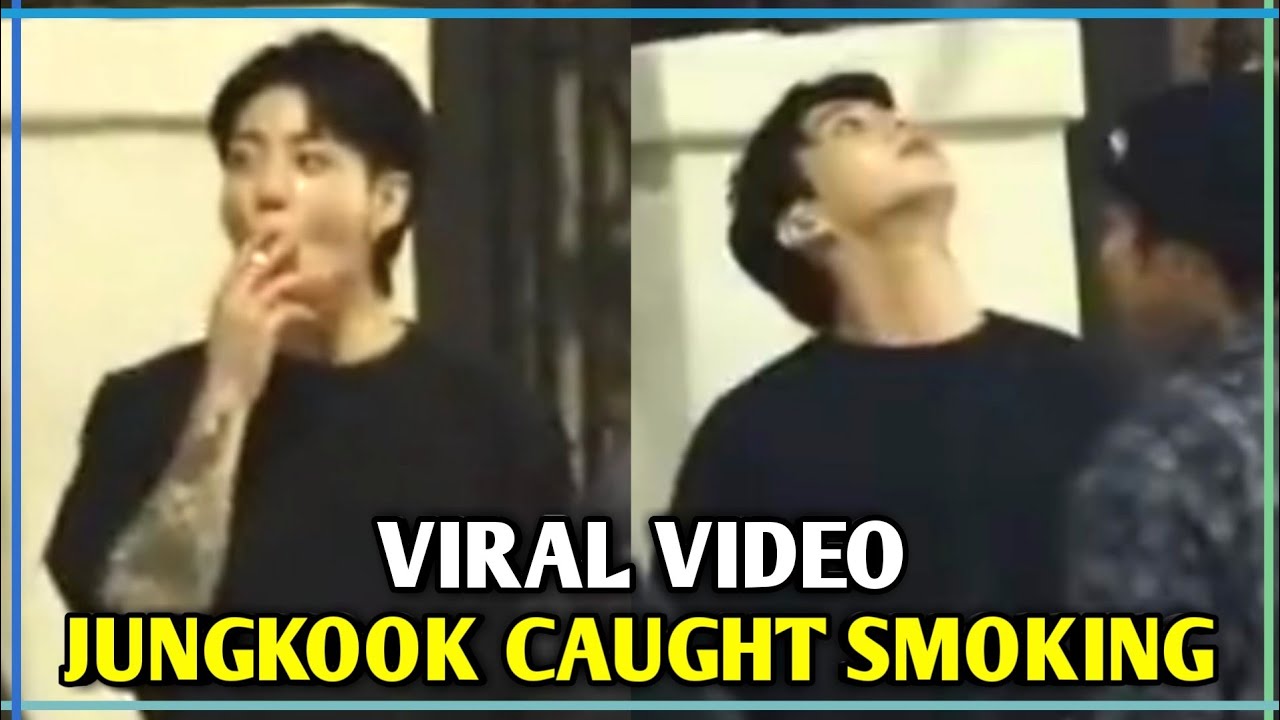 Viral! BTS Jungkook Spotted Smoking Outside A Restaurant In Los Angeles ...