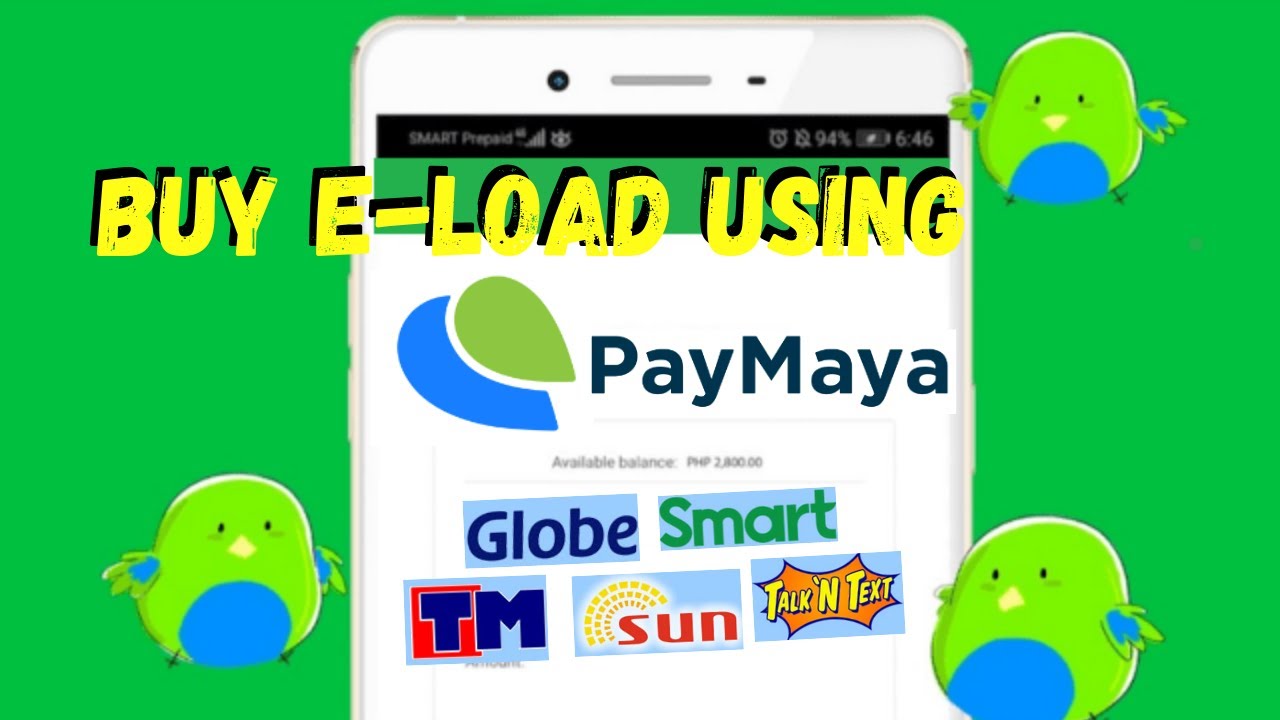 How to Load your Mobile Number using Paymaya App - YouTube
