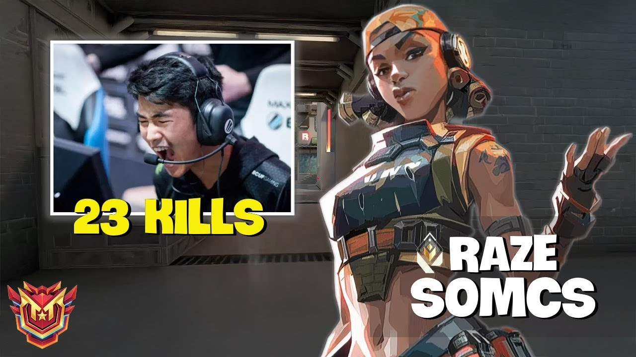 How S0mcs Achieved Radiant MVP Using Unstoppable Raze Entry Mechanics ...