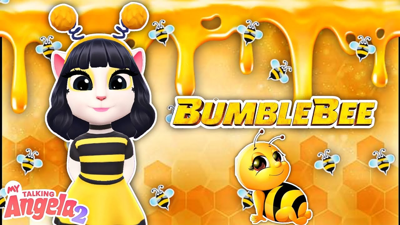 My Talking Angela 2 / Angela Sweet Little Bumblebee 🐝/ New Update ...