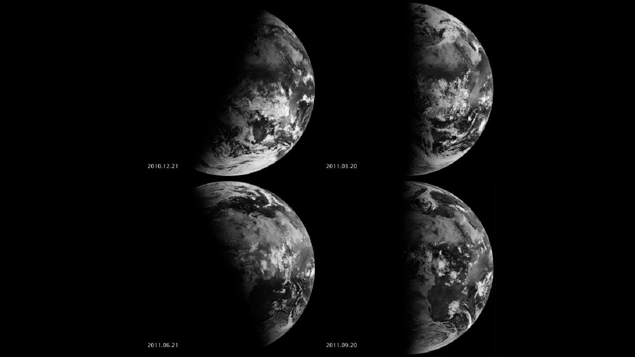 Solstice from space - YouTube