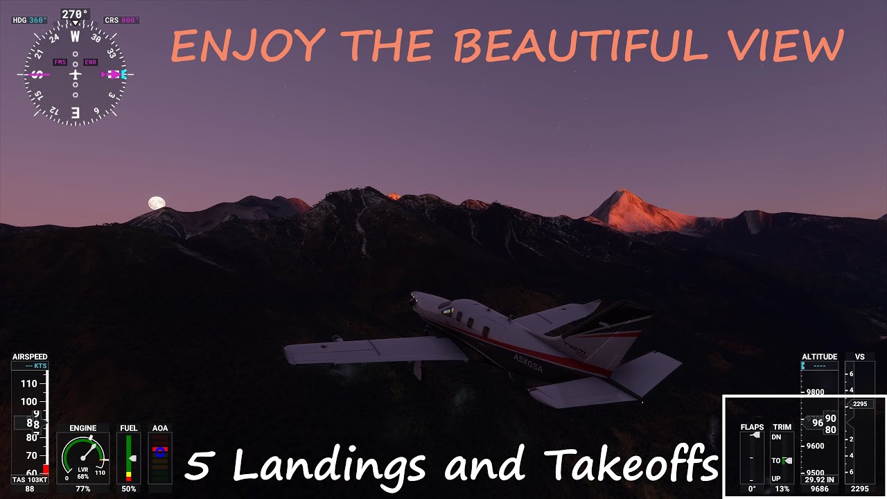 Microsoft flight simulator 2020 | 5 Takeoffs And Landings | fs 2020 ...