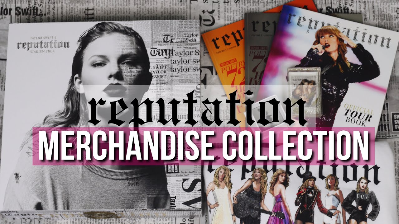 Taylor Swift Reputation Merchandise Collection - YouTube
