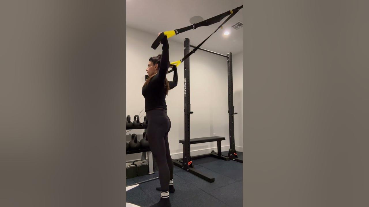 Trx shoulder stretch series - YouTube