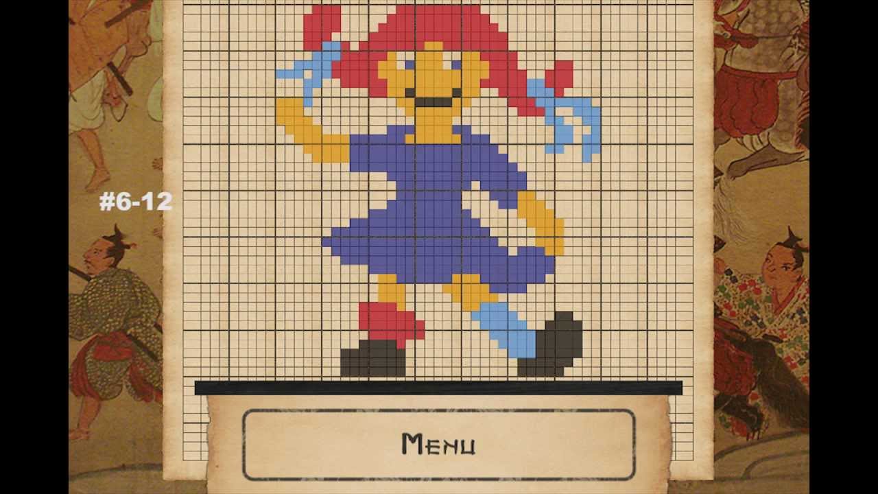 CrossMe Color Solutions: Level 6 - YouTube