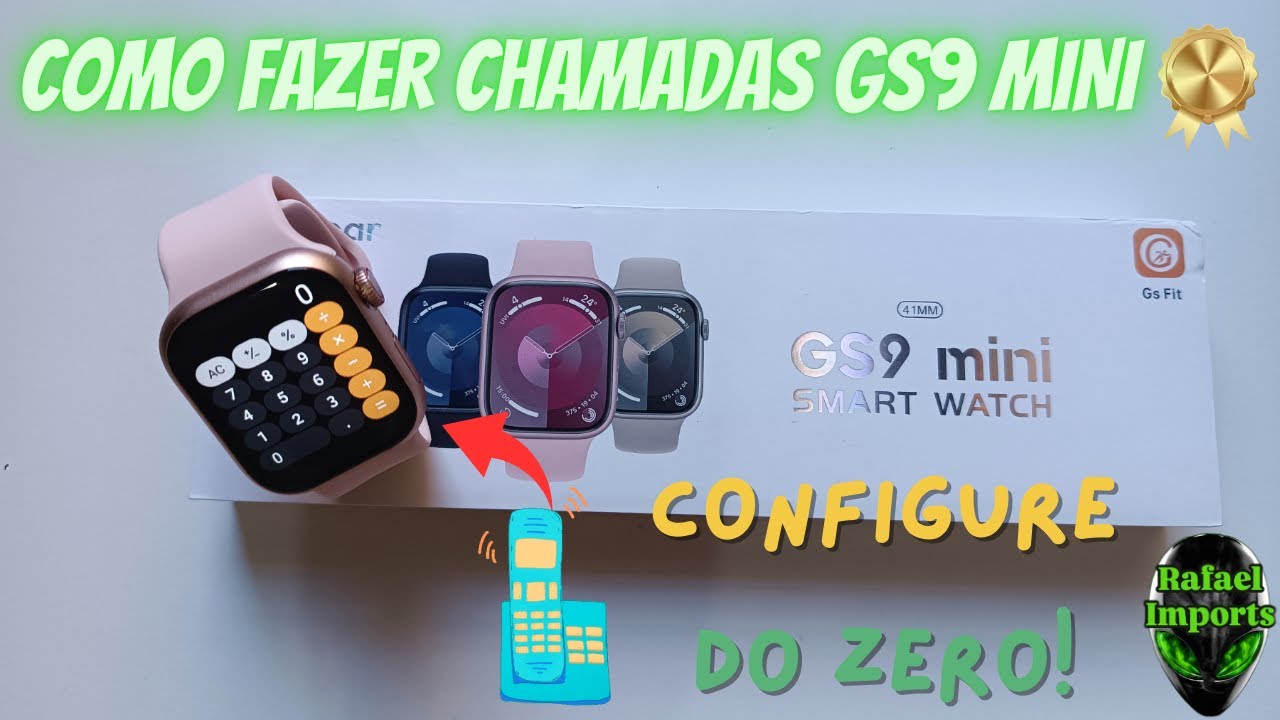 Como Fazer Chamadas GS9 Mini - YouTube