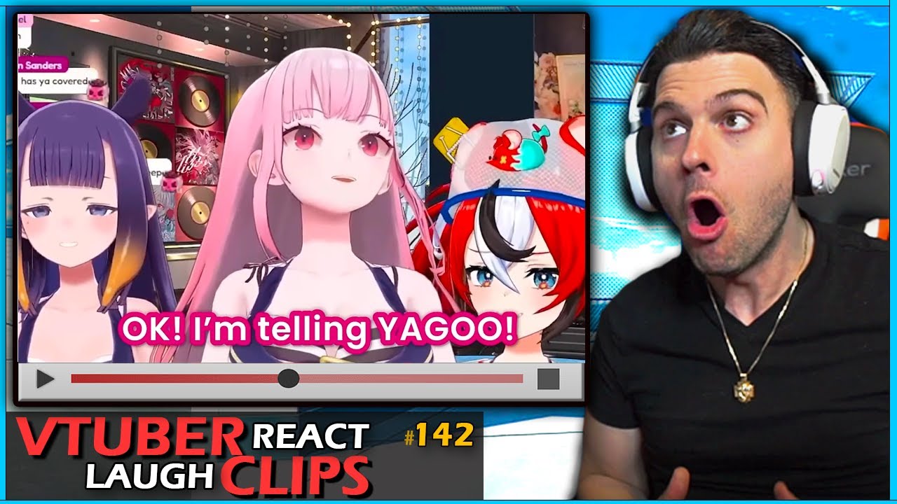 REACT and LAUGH to VTUBER clips YOU send #142 - YouTube