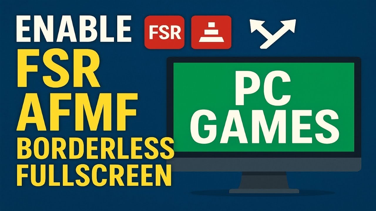 Boost FPS in DX9 Games with AFMF, FSR & Borderless Fullscreen (DXVK + DXWnd Guide) - YouTube