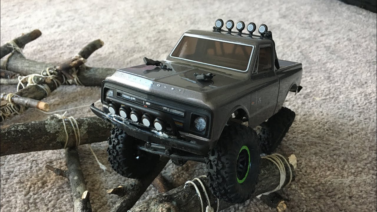 SCX24 Obstacles DIY ~ Crawling - YouTube