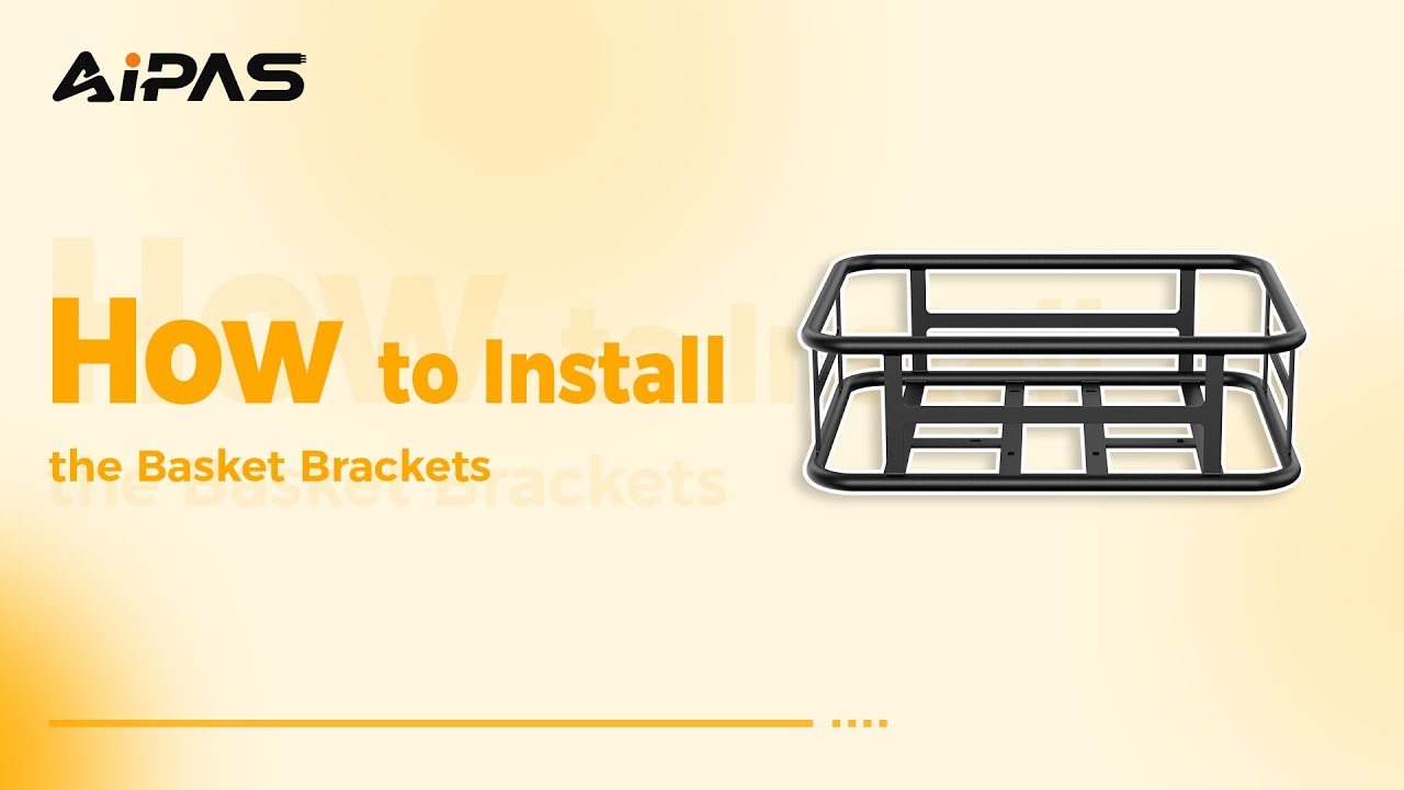 How to Install the Basket Brackets - YouTube