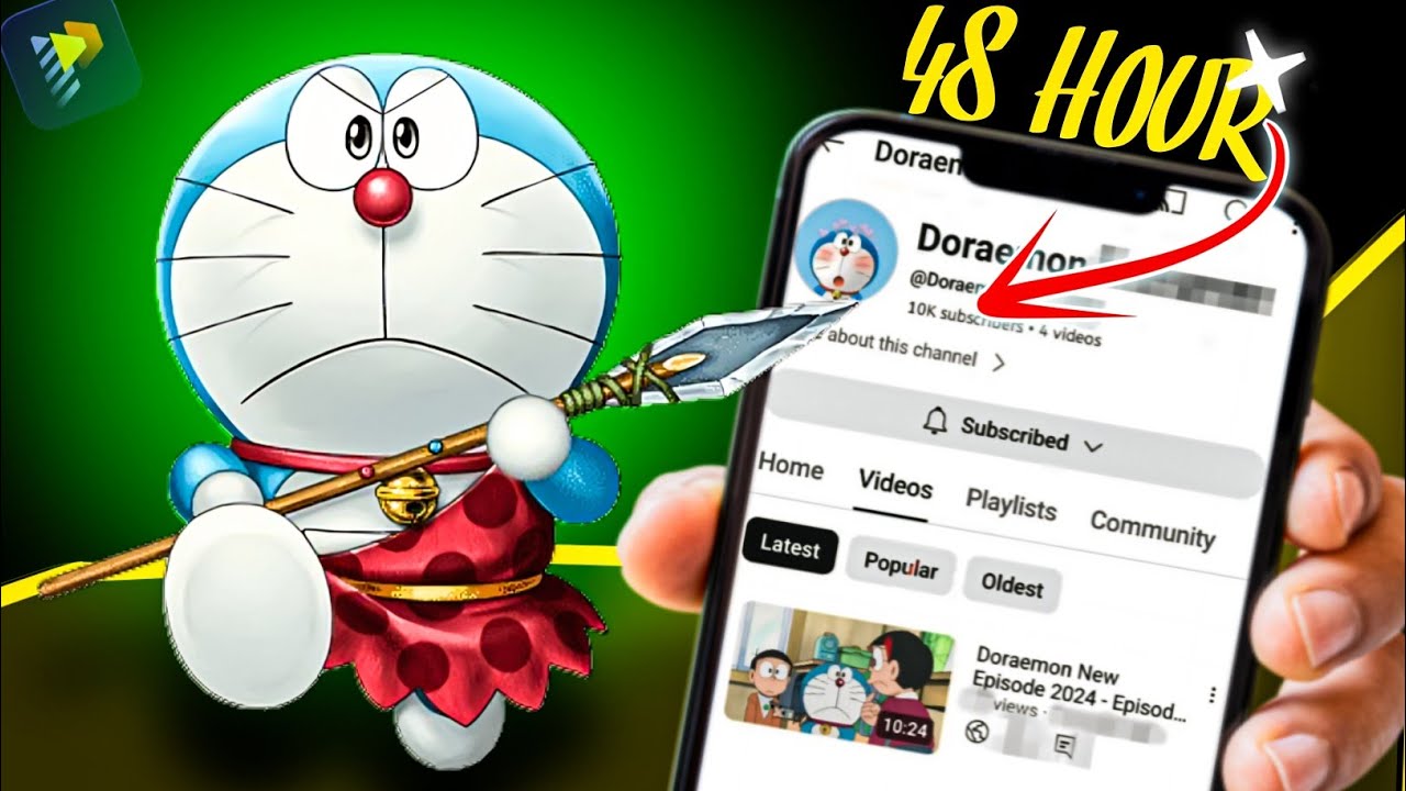 I Uploaded Doraemon Videos Without Copyright Challenge! ( MASTERPEACE EDITING TUTORIAL🤯) - YouTube