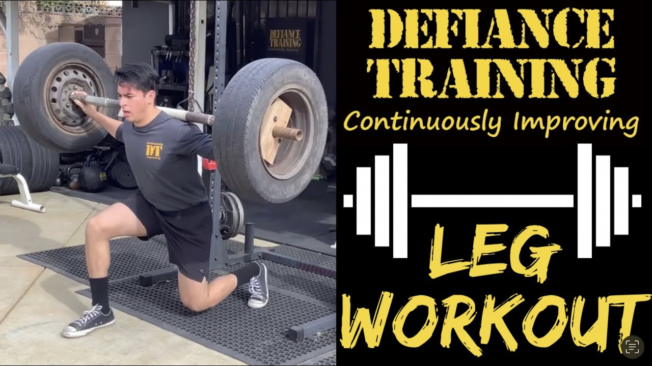 Killer LEG WORKOUT - YouTube