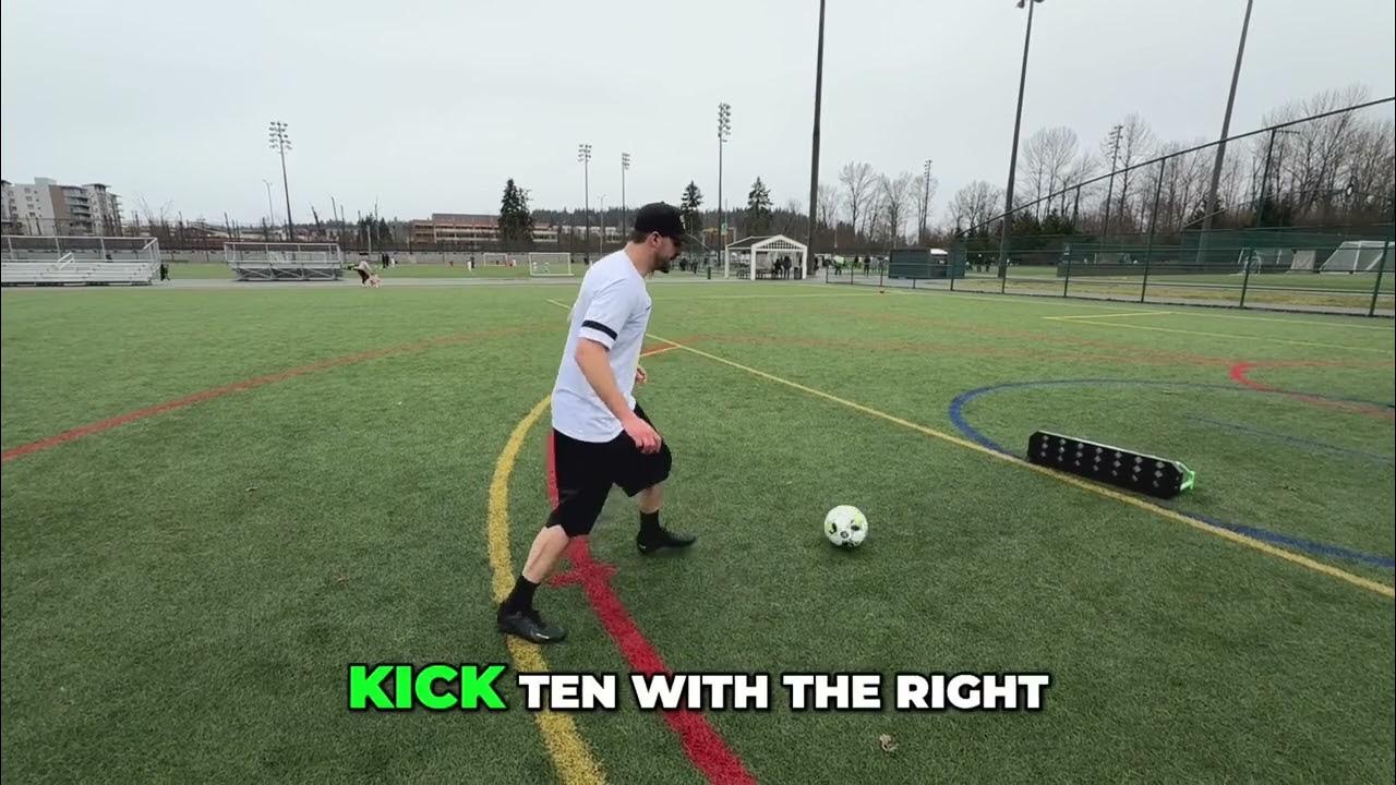 13GEM Sporting Soccer Tutorials- Kicking Mastery Series- 1-Touch Passing with a Rebounder Board ...