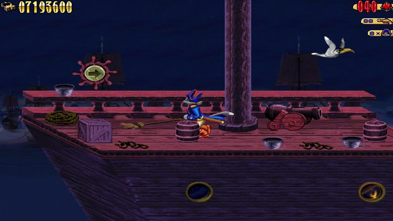 Captain Claw - Level #8 - The Shipyards - YouTube