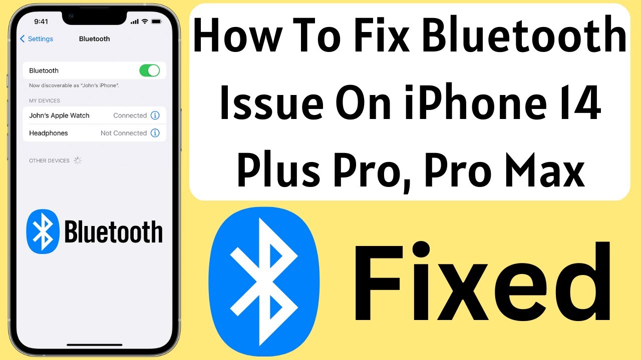 How To Fix Bluetooth Issue On iPhone 14 Plus Pro, 14 Pro Max Solved ... How To Fix Bluetooth Issue On iPhone 14 Plus Pro, 14 Pro Max Solved ...