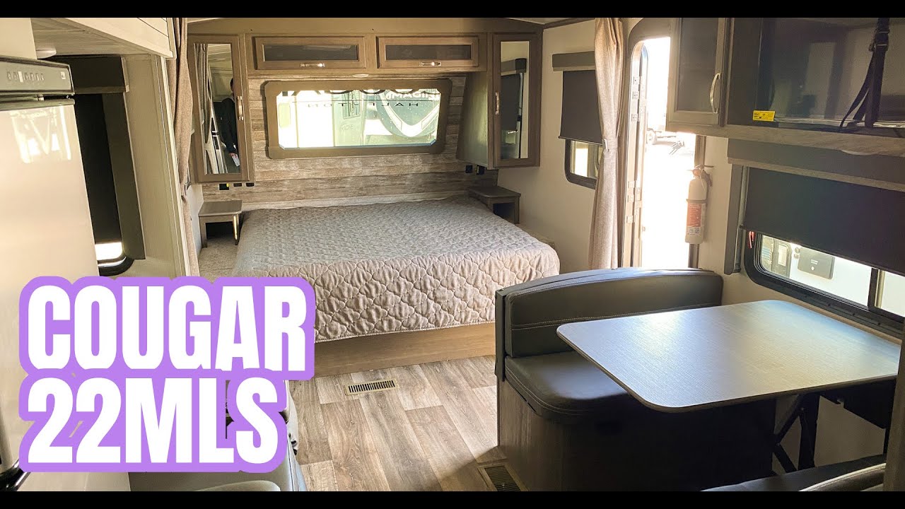 Loving this couples coach!! Cougar 22MLS - Primeaux RV Alexandria - YouTube