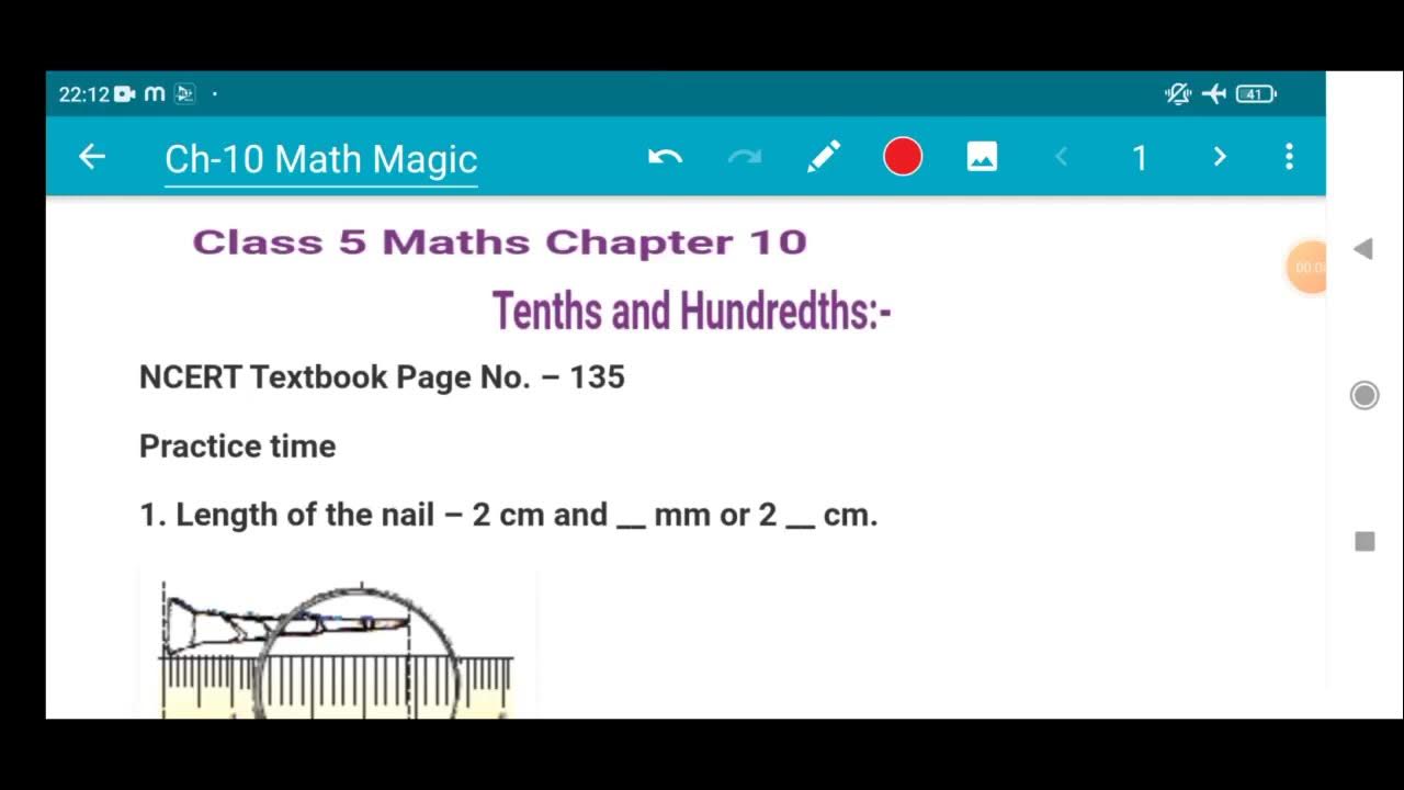 Class 5 Math Magic Solved Pg 135 Practice Time 136 137 Ch 10 Tenths class-5-math-magic-solved-pg-135-practice-time-136-137-ch-10-tenths